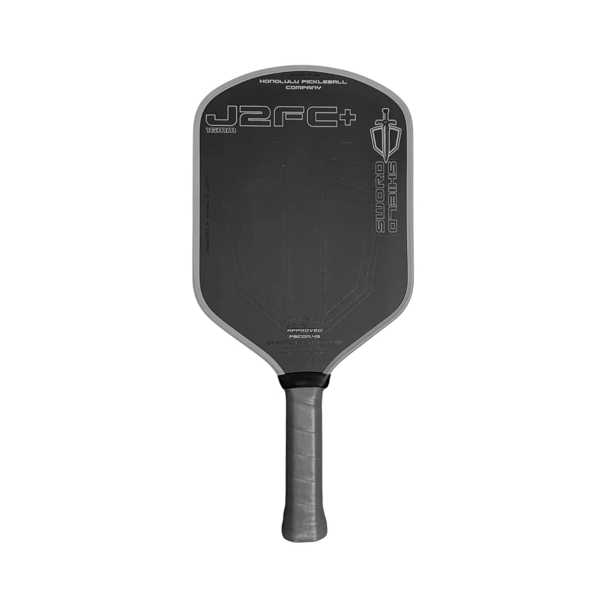 Honolulu Sword and Shield J2FC+ Pickleball Paddle – Desert Paddles