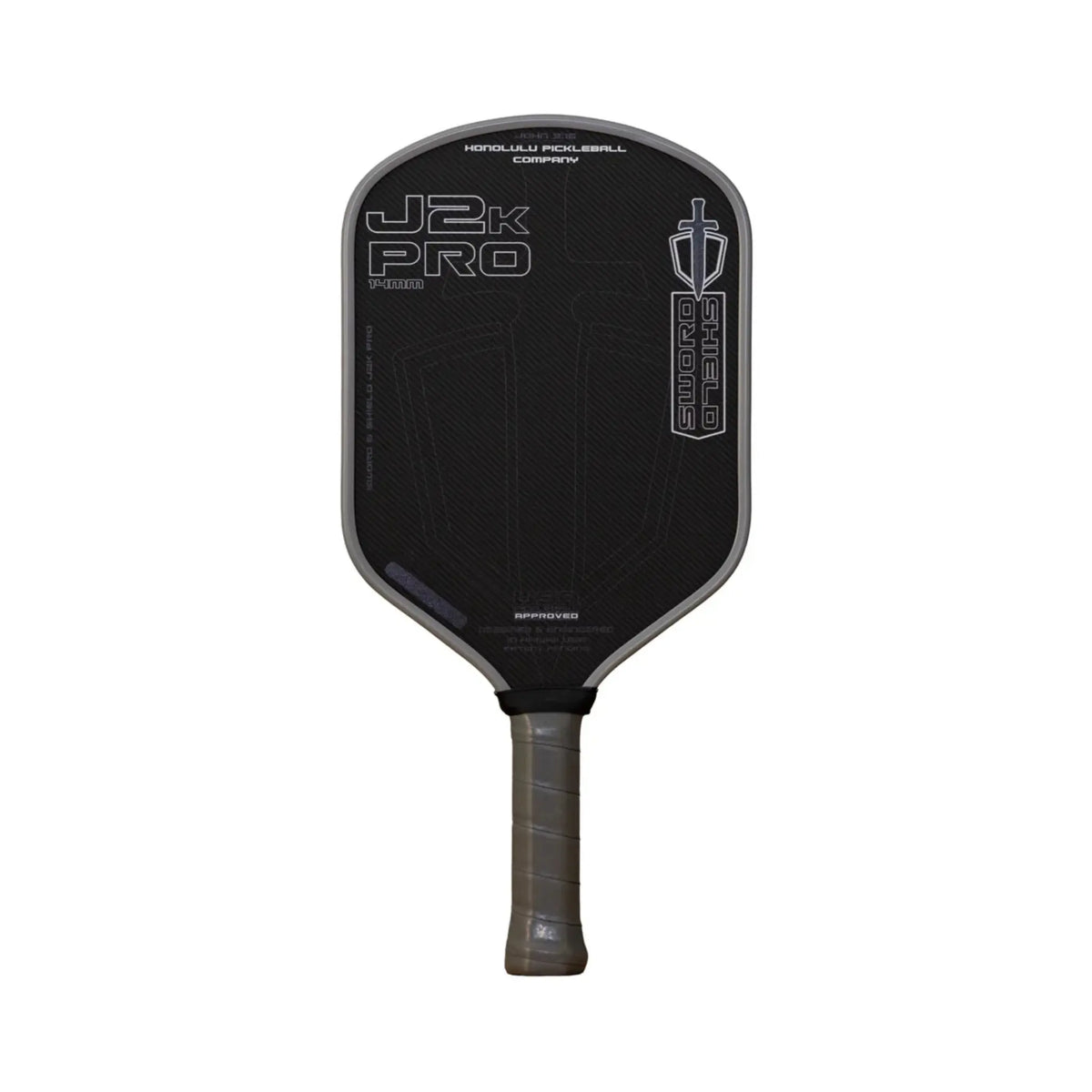 Honolulu Sword and Shield J2K Pro Pickleball Paddle – Desert Paddles