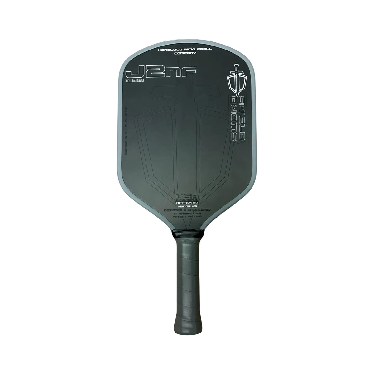 Honolulu Sword and Shield J2NF Pickleball Paddle – Desert Paddles
